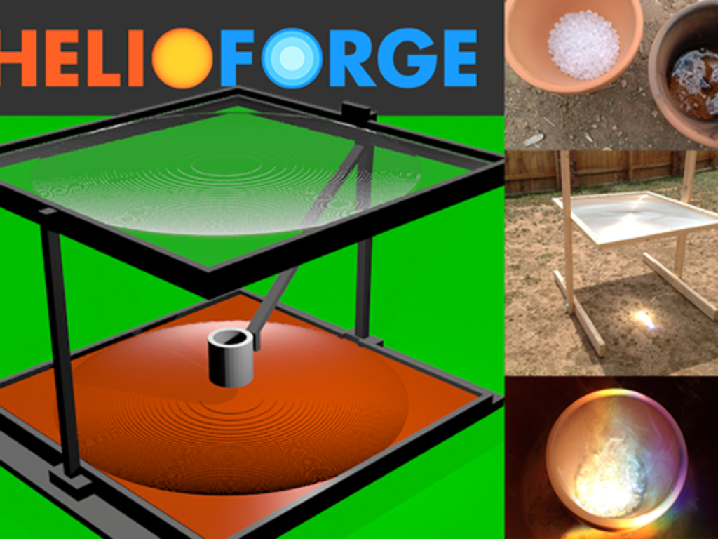 Helioforge: DIY Self-Replicable Solar Forge | Indiegogo