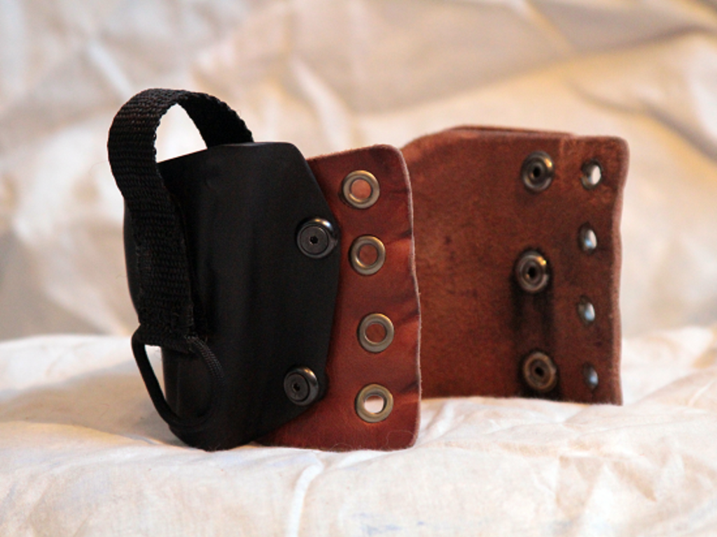 Boot Mounted Holster With Laced-In Base | Indiegogo
