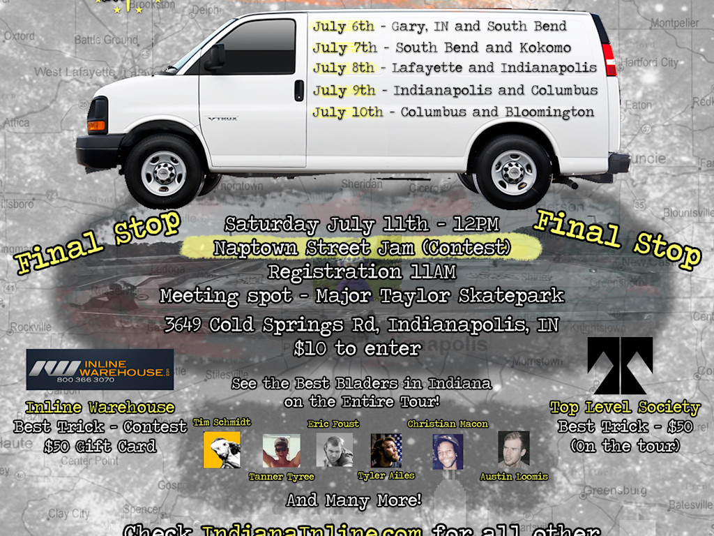 Indiana Blade Tour | Indiegogo