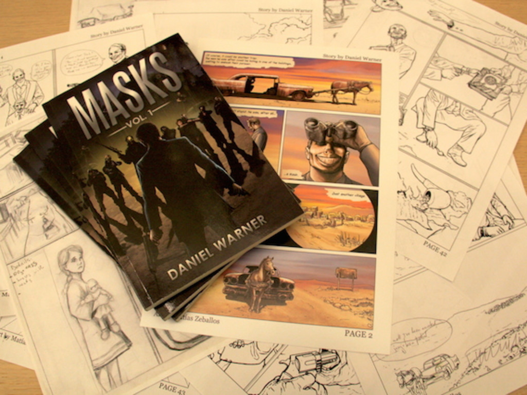 Masks comic book Issue #1 | Indiegogo