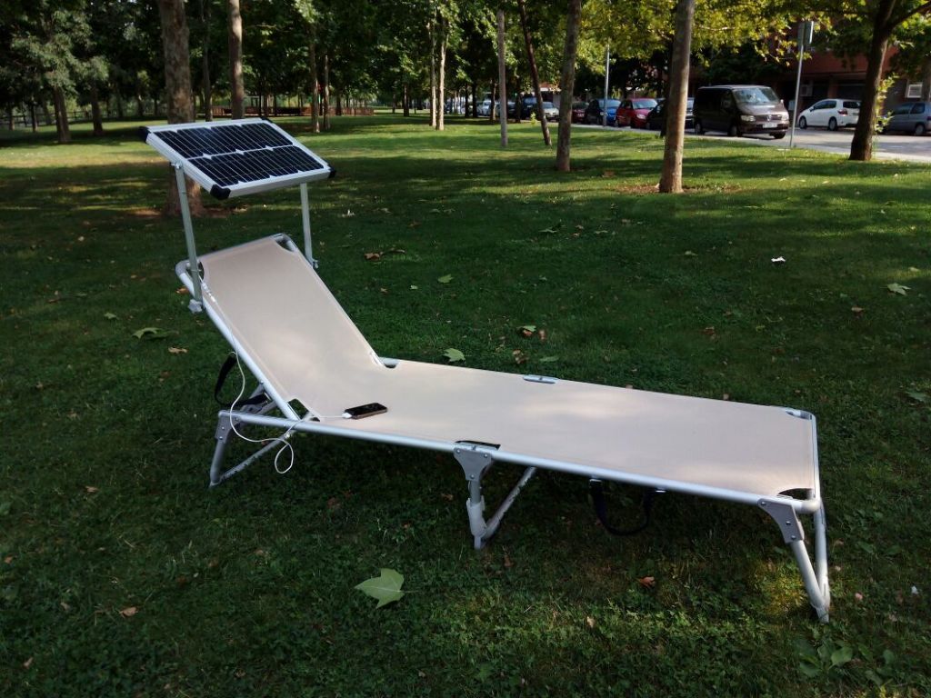 Solar deck chair | Indiegogo
