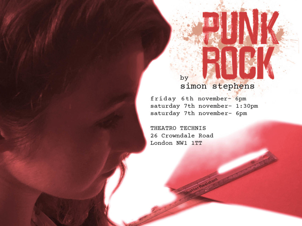 PUNK ROCK by Simon Stephens | Indiegogo