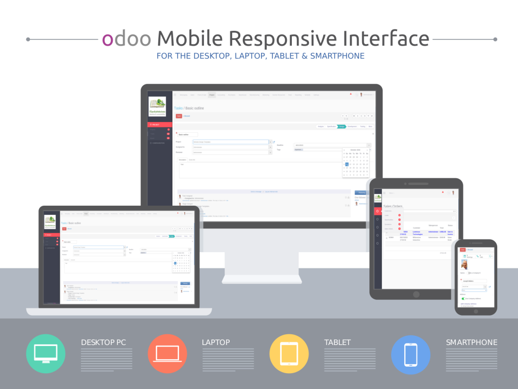 Odoo 8 Mobile Responsive App | Indiegogo
