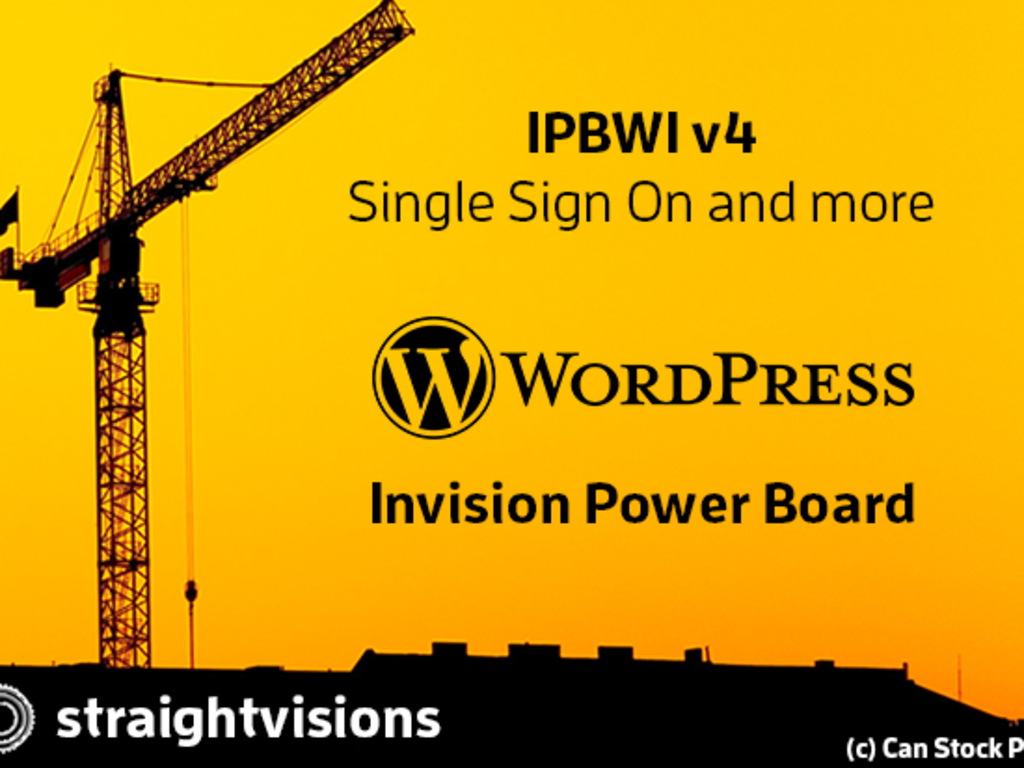 Single Sign On Bridge for IP.board 4 and WordPress | Indiegogo