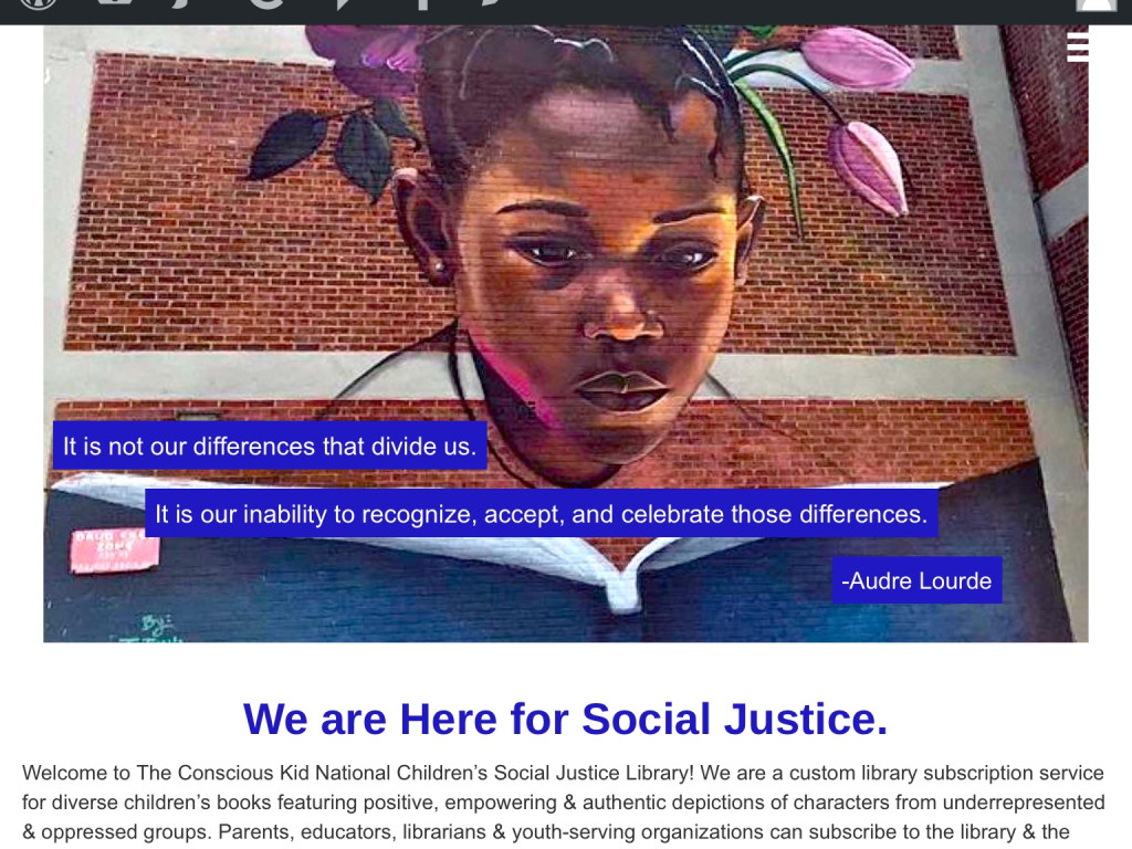 The Conscious Kid Social Justice Library | Indiegogo