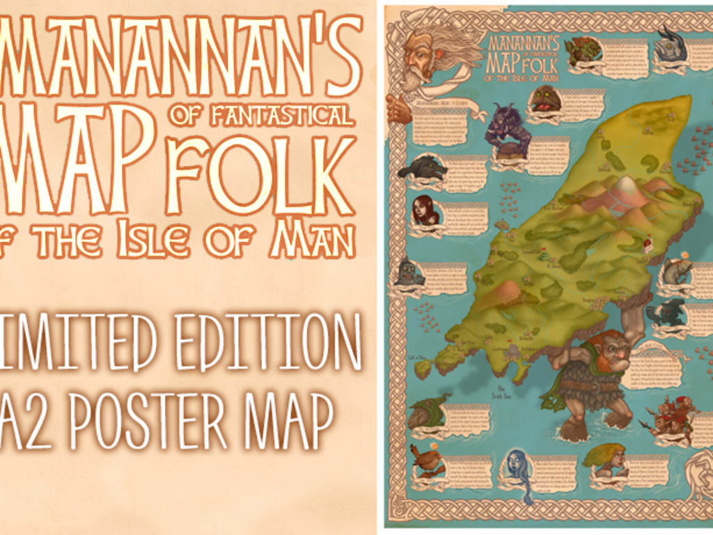 Manannan's Map of Fantastical Folk | Indiegogo