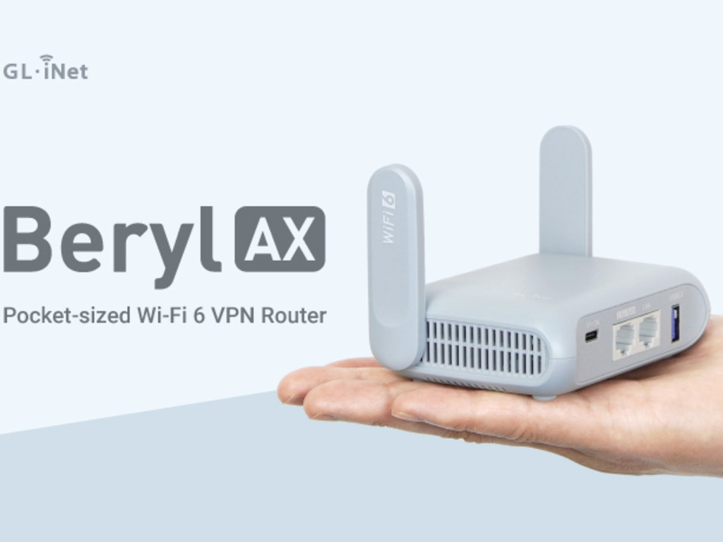 Beryl AX - Pocket-sized Wi-Fi 6 VPN Router | Indiegogo