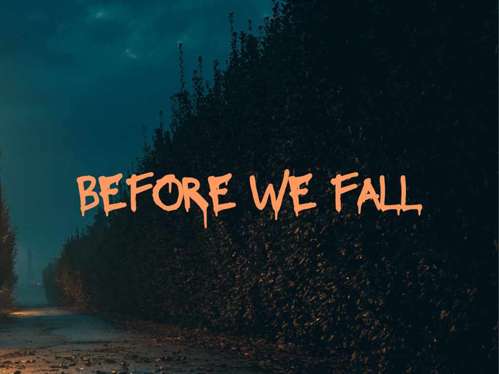 Before We Fall: A Short Film | Indiegogo