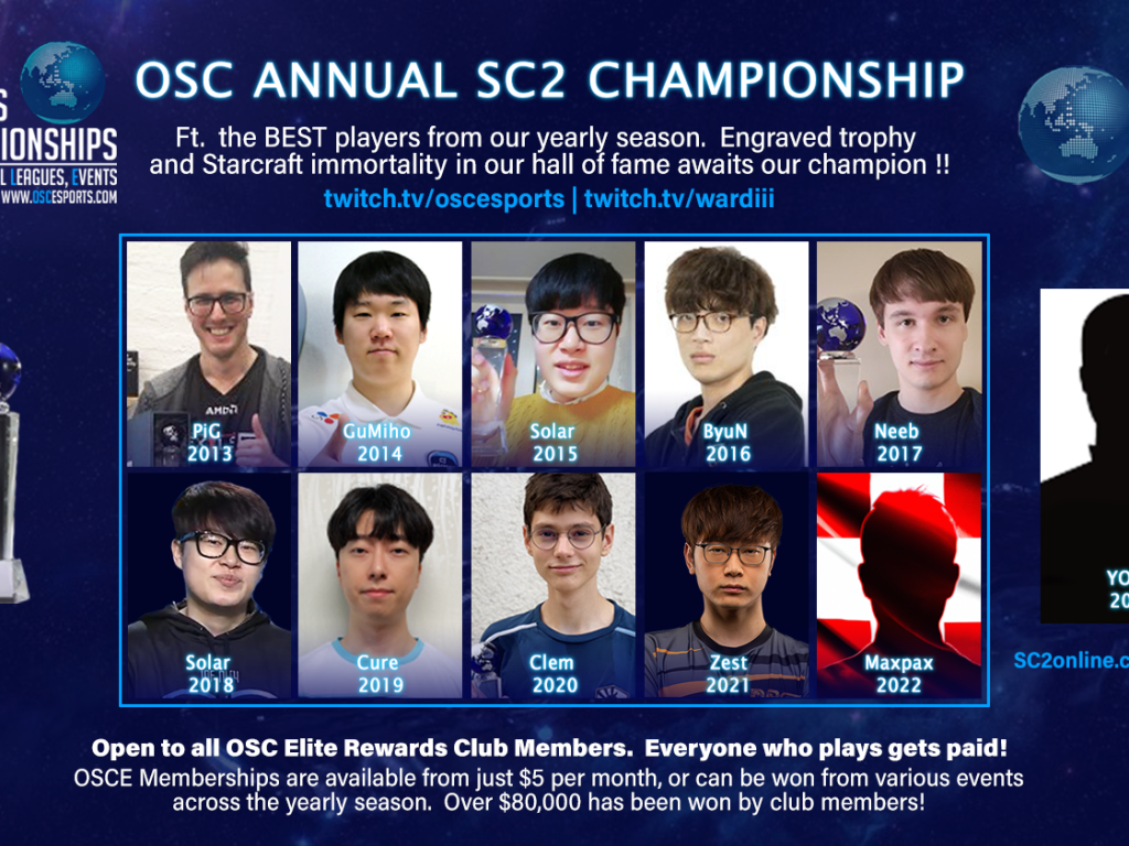 OSC Annual SC2 Championship: Year #11 | Indiegogo