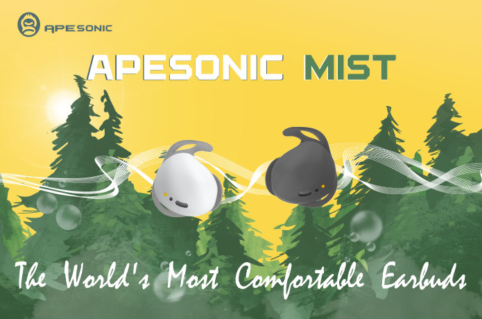 Backtail | Apesonic Mist: World's Most Comfortable Earbuds | 群眾集資趨勢分析