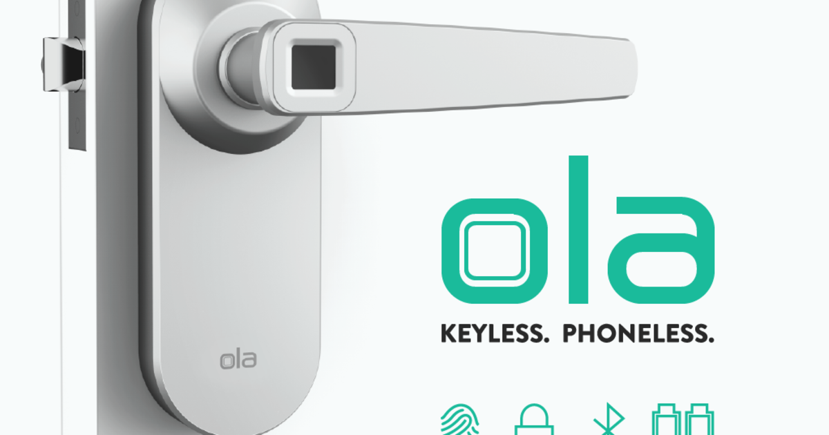 Ola Fingerprint Smart Lock | Indiegogo