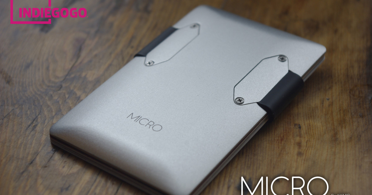 MICRO - The MOST beautiful minimalist wallet EVER! | Indiegogo