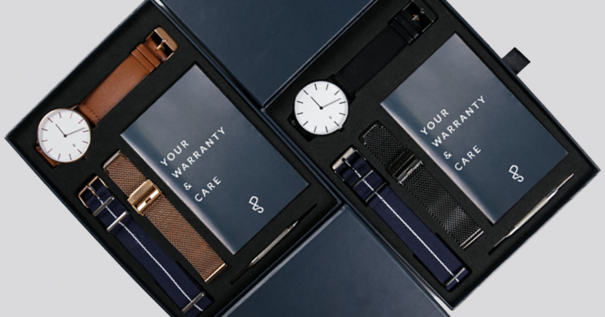 The Everyday Watch with 3 Interchangeable Straps | Indiegogo