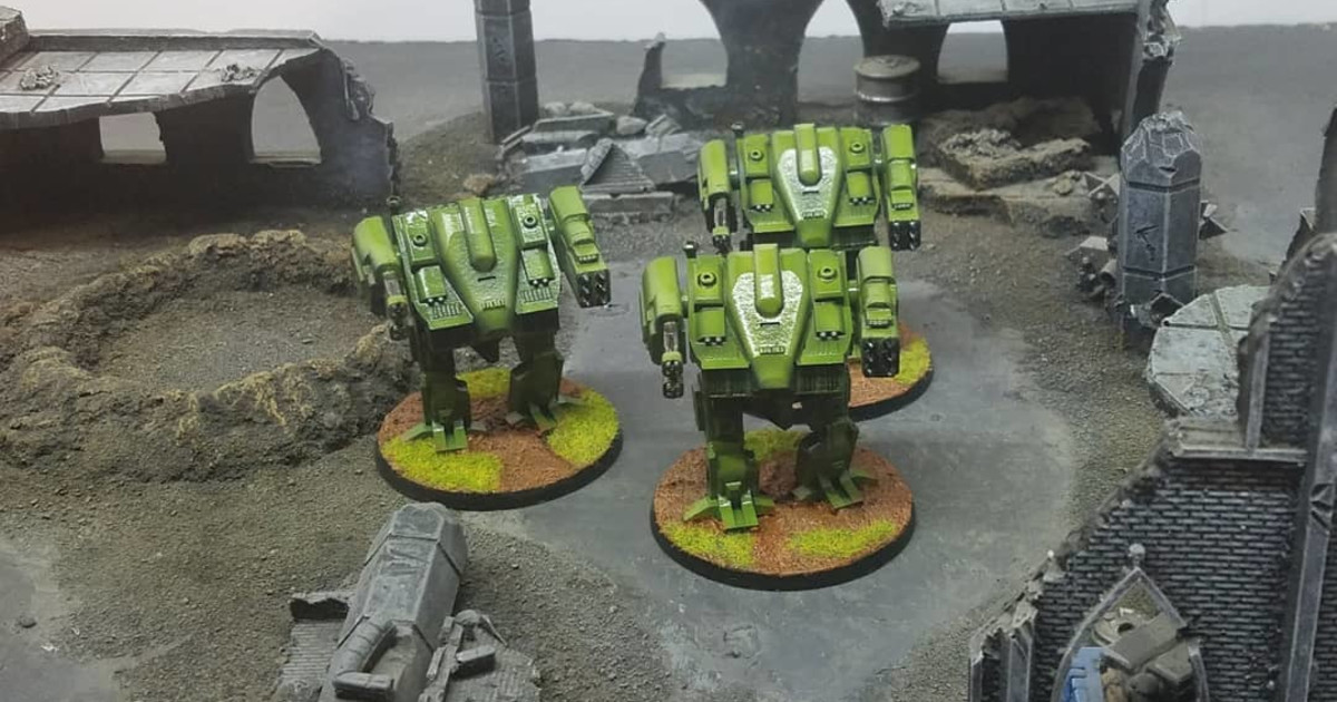 The Evolved! A 28mm Miniature Mech Tabletop Game | Indiegogo