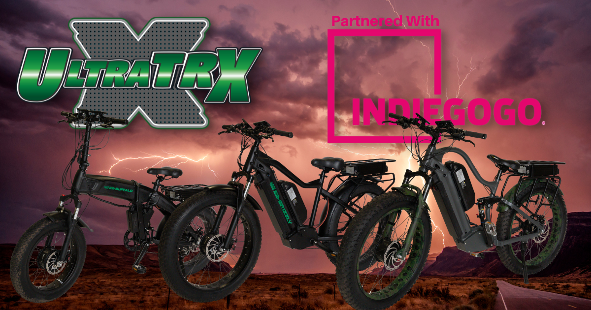 UltraTRX Trailblazing Fat Tire Electric Bikes Indiegogo