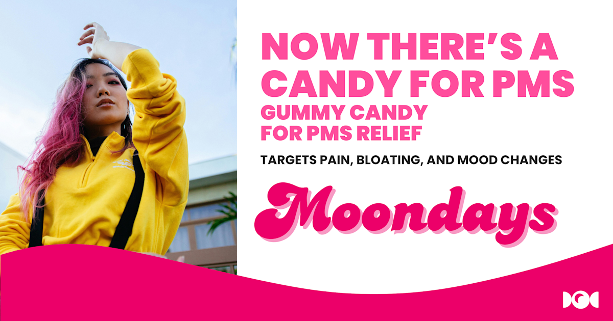 Pre-Order Moondays: Gummy Candy for PMS Relief | Indiegogo