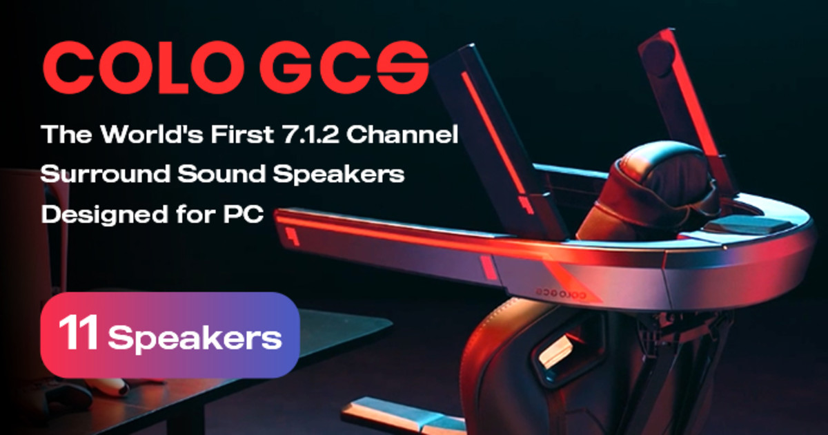COLO GCS:The World's First 7.1.2Ch Speakers for PC | Indiegogo