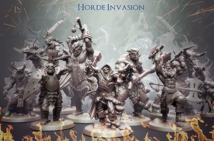 Horde Invasion - fantasy multi-part miniatures | Indiegogo
