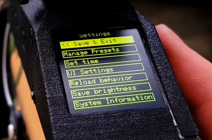 Tachyon: A weapon mounted computer for airsoft | Indiegogo