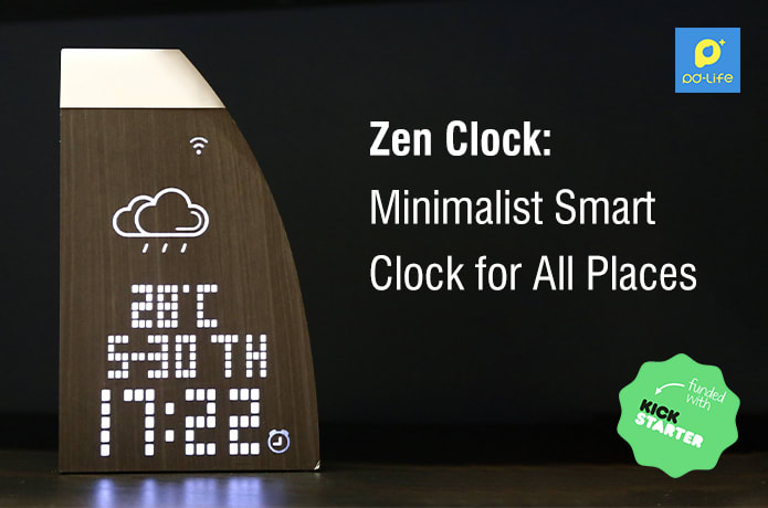 Zen Clock: Minimalist Smart Clock for All Places | Indiegogo