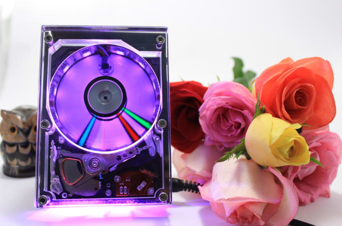 HDD Clock: Cool CLOCK from Hard drive | Indiegogo