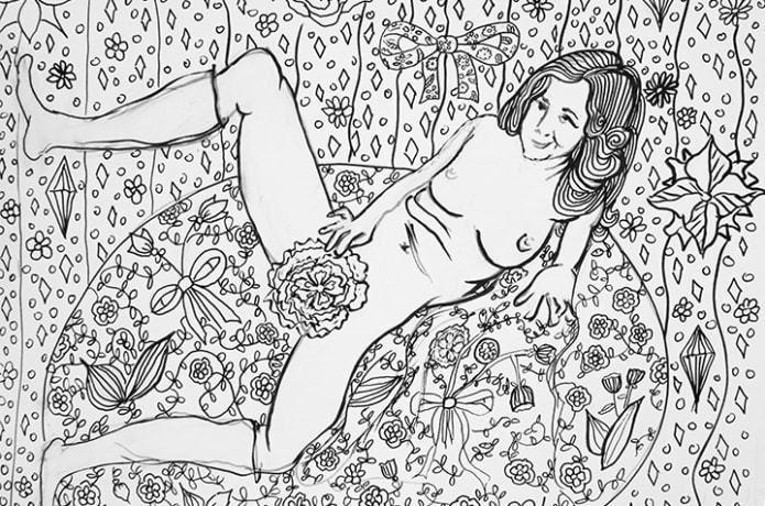 nuded girl coloring pages