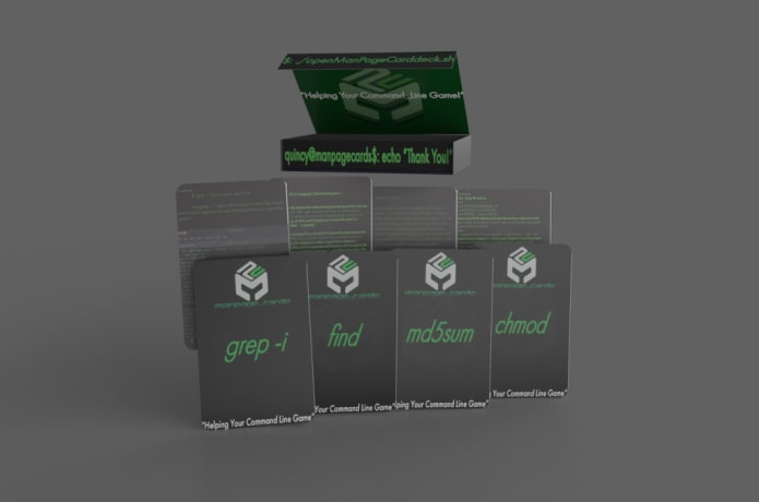 The First Linux Command Line Flash Card Deck | Indiegogo
