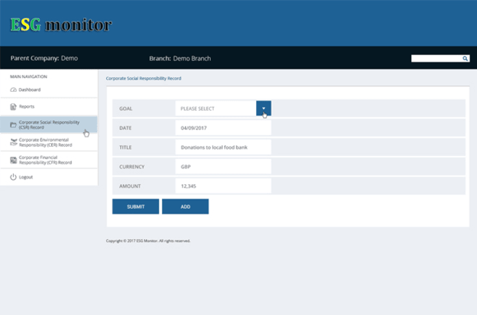ESG monitor System | Indiegogo