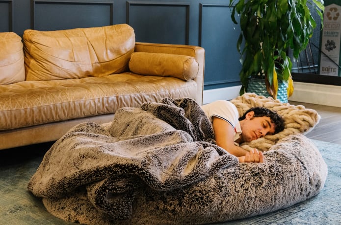 Plufl: The Dog Bed for Humans | Indiegogo