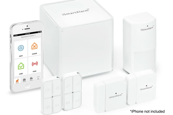 iSmartAlarm - iPhone-controlled home security system, intelligent and ...