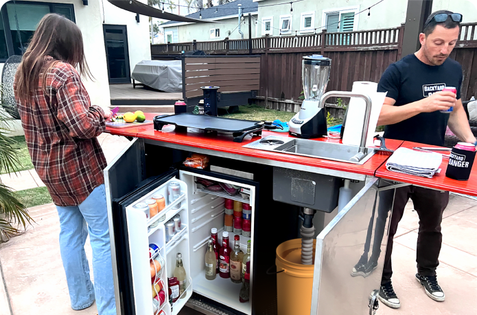 Backyard Banger: First Portable Outdoor Kitchen | Indiegogo