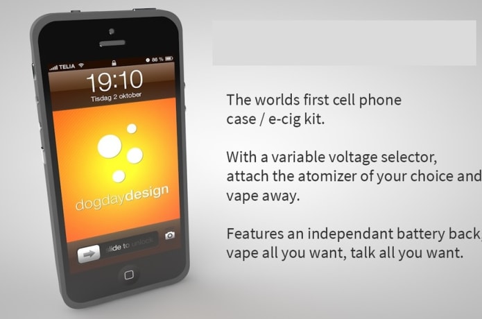 VapeCase - The World's First Cell Phone Case Vaporizer | Indiegogo