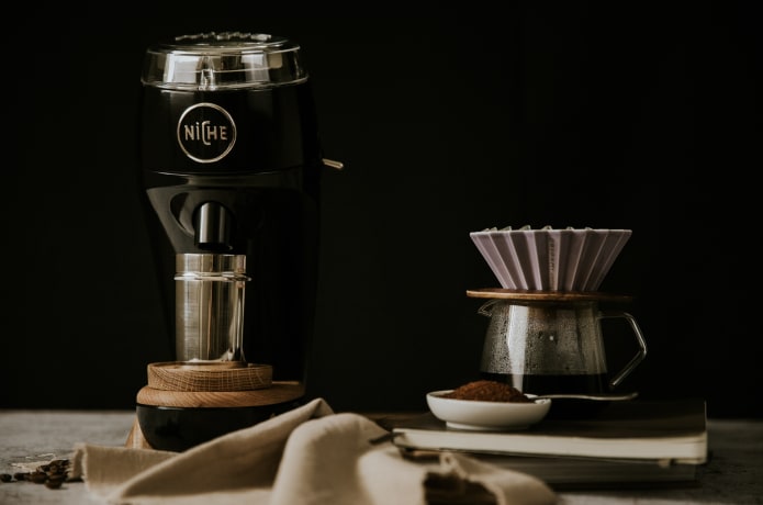 Niche Zero: The best conical burr coffee grinder. | Indiegogo