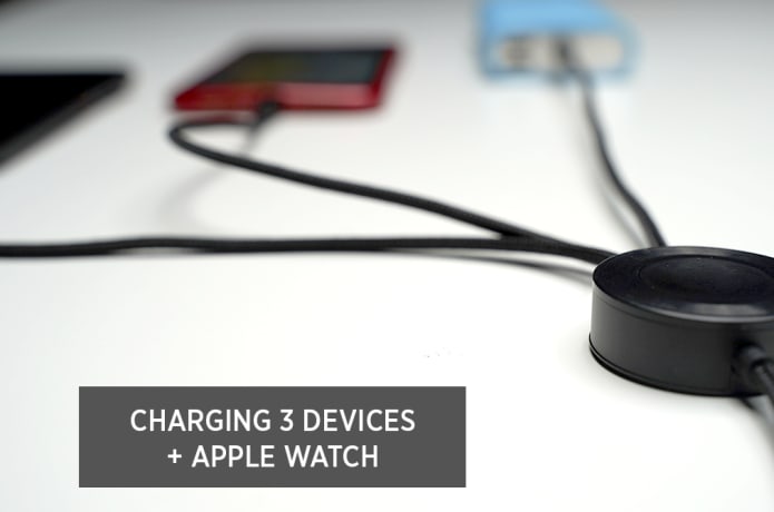 Apple watch wireless pad with charging cables | Indiegogo