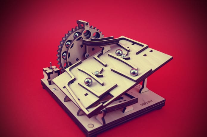 Marble Machine KIT - Laser Cut | Indiegogo