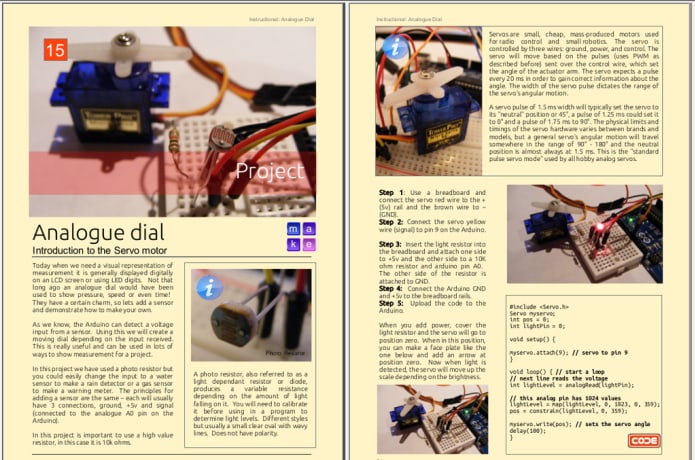 Arduino Project Handbook | Indiegogo