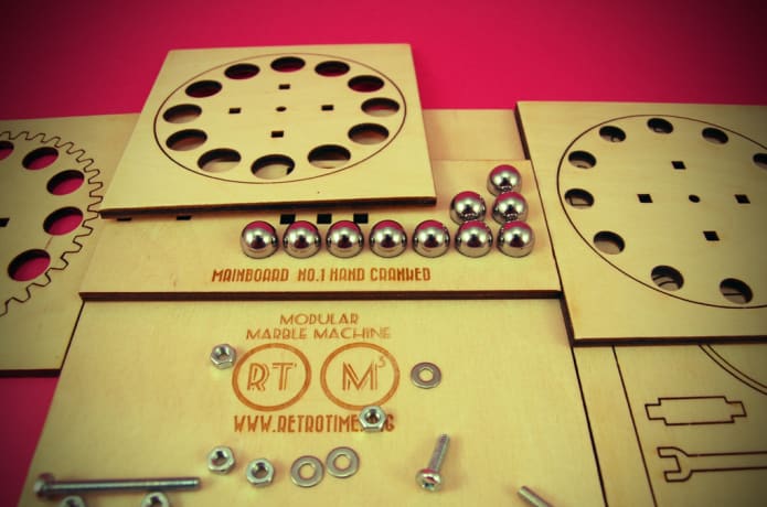 Marble Machine KIT - Laser Cut | Indiegogo