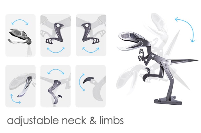 Raptor Lamp 2.0 - LED light in Jurassic style | Indiegogo