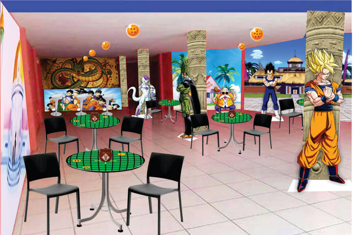 Dragon Ball Z themed restaurant. Saiyajin Buffet | Indiegogo