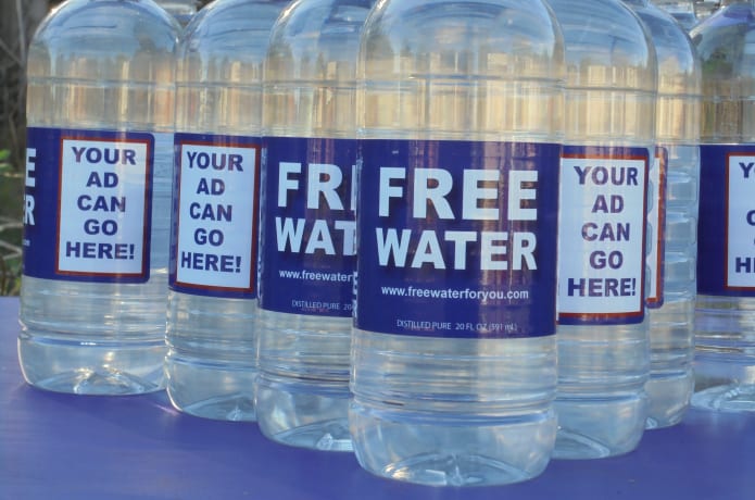 america first brand of free bottled water | Indiegogo