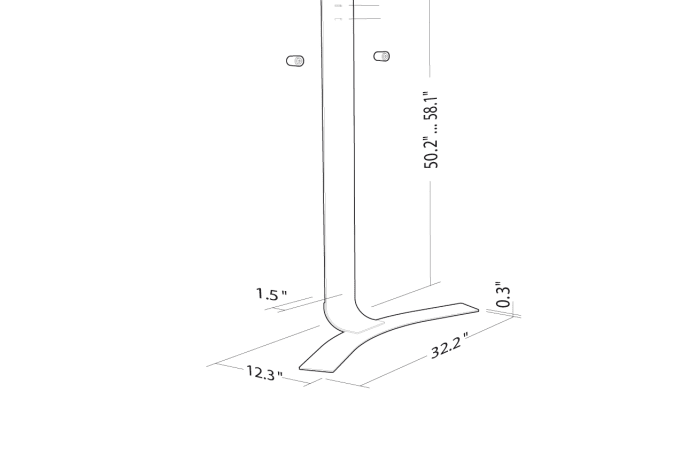 STANDiT by ERARD, the only No Drill TV Wall Mount | Indiegogo