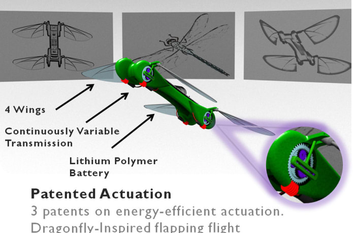 Robot Dragonfly - Micro Aerial Vehicle | Indiegogo