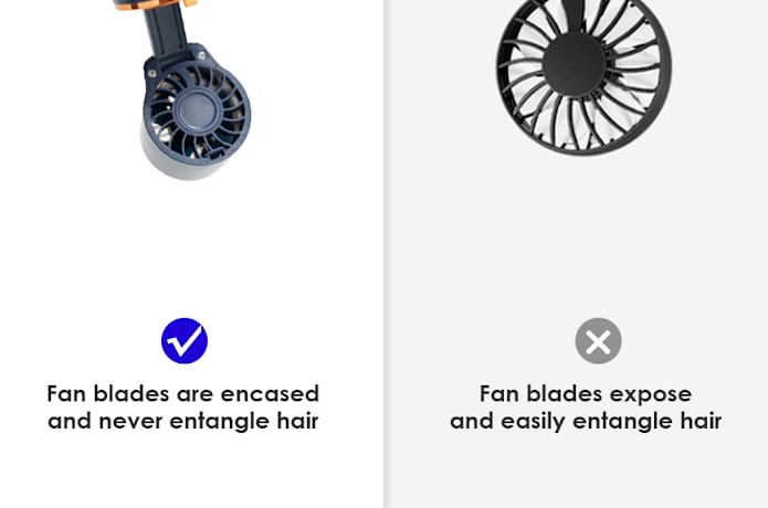 Funsnap: The Revolutionary Stretchable Neck Fan | Indiegogo