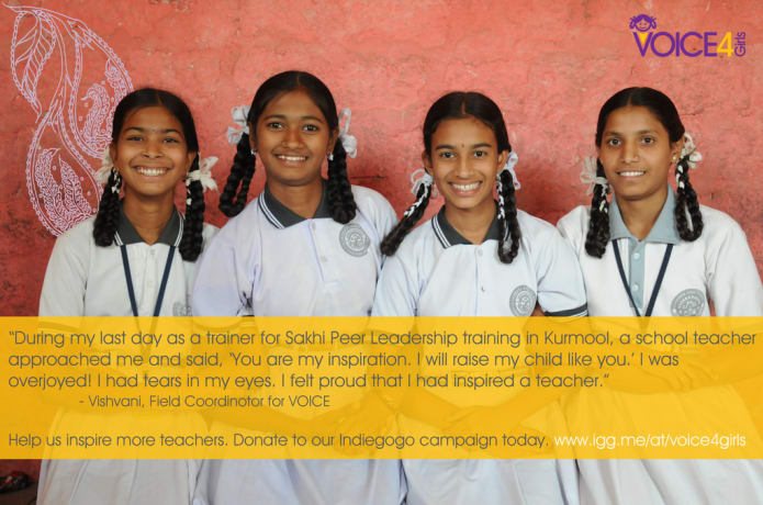 VOICE 4 Girls: Summer Leadership Camps in India | Indiegogo