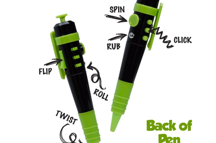 Widget Writer - Write And Fidget At The Same Time | Indiegogo