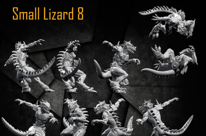 Lizardmen Fantasy Football Team & Forest Elves | Indiegogo
