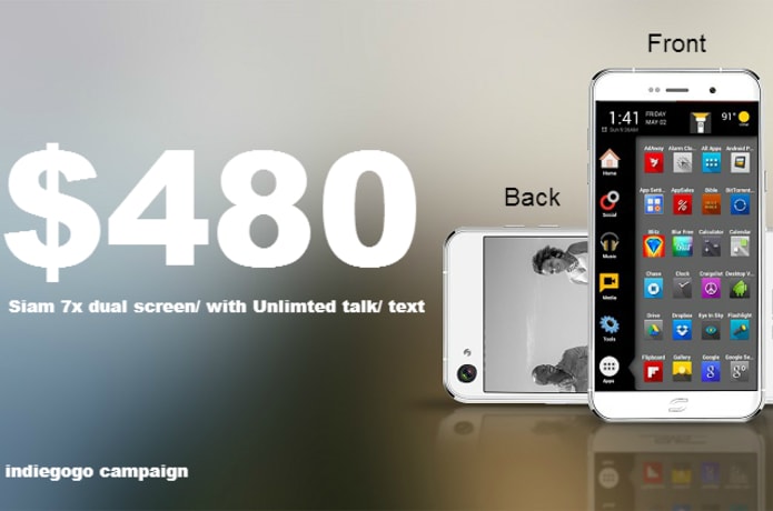 Siam 7x Dual Screen Smartphone | Indiegogo