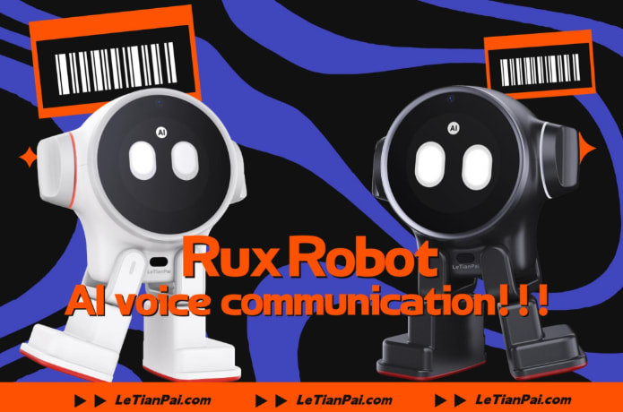 Rux Robot: Fun and Practical Desktop AI Robot | Indiegogo