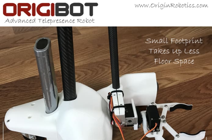 ORIGIBOT2 Telepresence Robot Platform with Gripper | Indiegogo