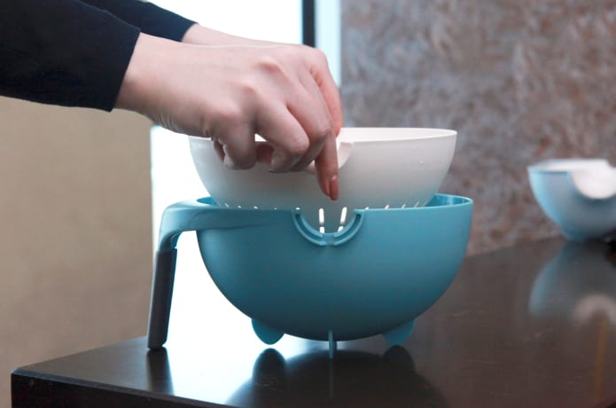 3 in 1 Water Saving Balanced Colander | Indiegogo